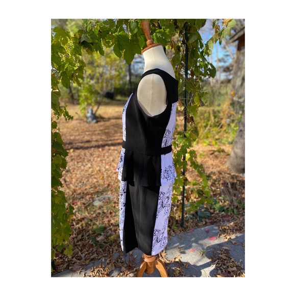 Joseph Ribkoff | Dresses | Joseph Ribkoff Peplum Keyhole Midi Dress ...